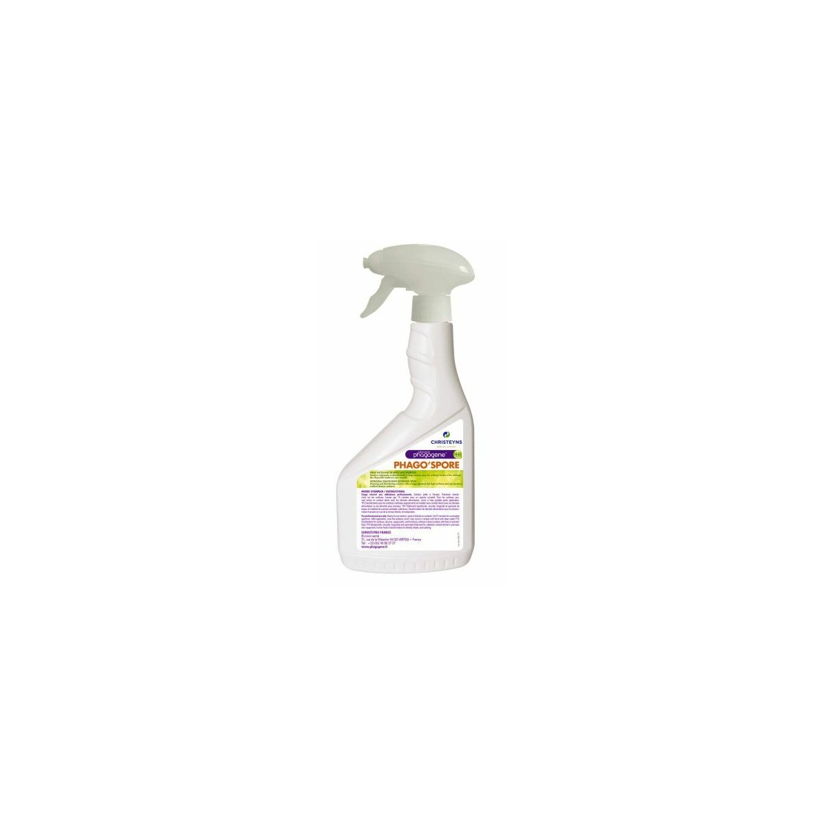 Spray désinfectant virucide Phago spore 750ml