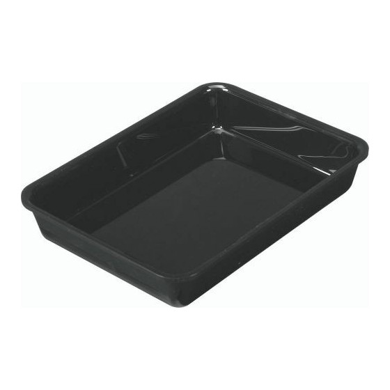Ravier plexi GN 1/5 noir H.4cm 26,5 x 20 cm - La Bovida
