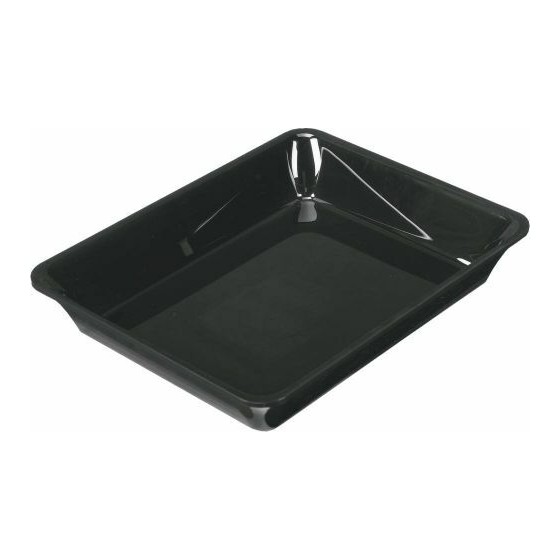 Ravier plexi GN 1/2 noir H.5 cm 32,5 x 26,5 cm - La Bovida