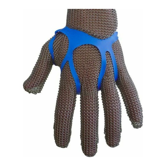 Tendeur fixe-gant medium bleu - paquet de 100