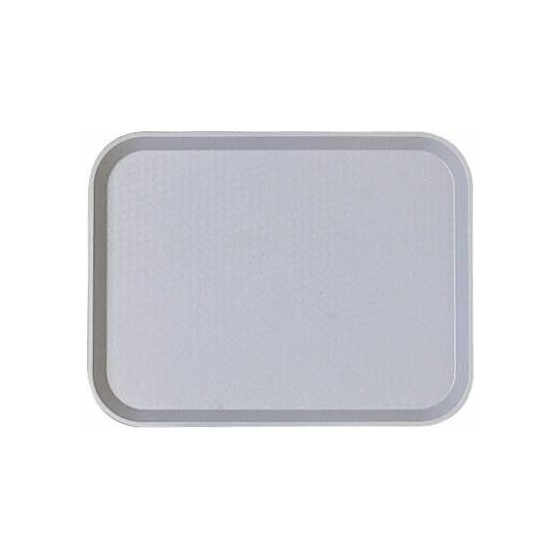 Plateau fast food PP gris 46x36cm /12