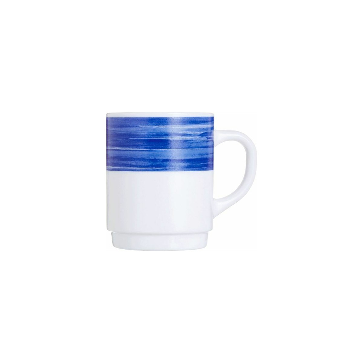 Mug Brush blue jean 26 cl - par 6