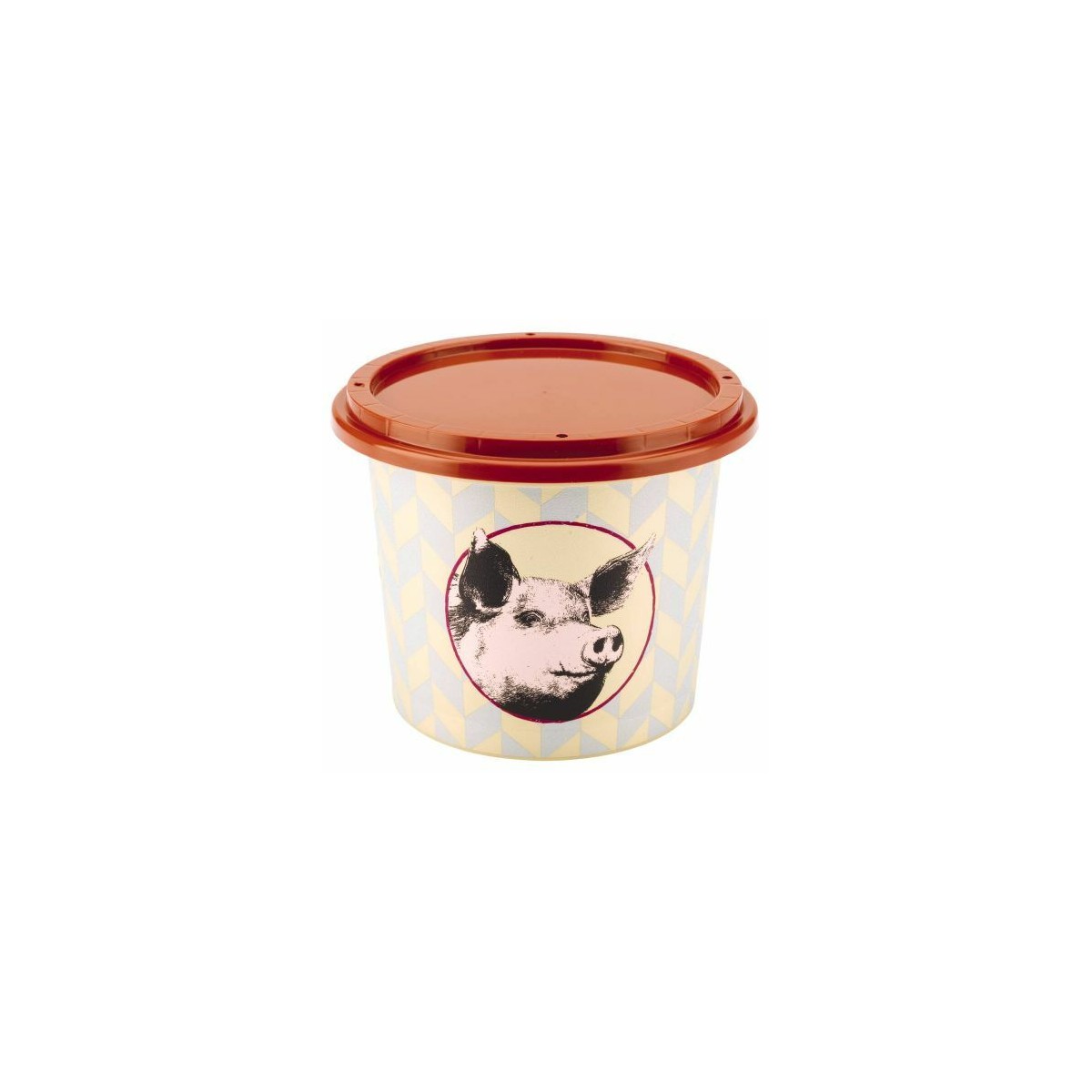 Pot à rillettes porc PP grès 25cl /250