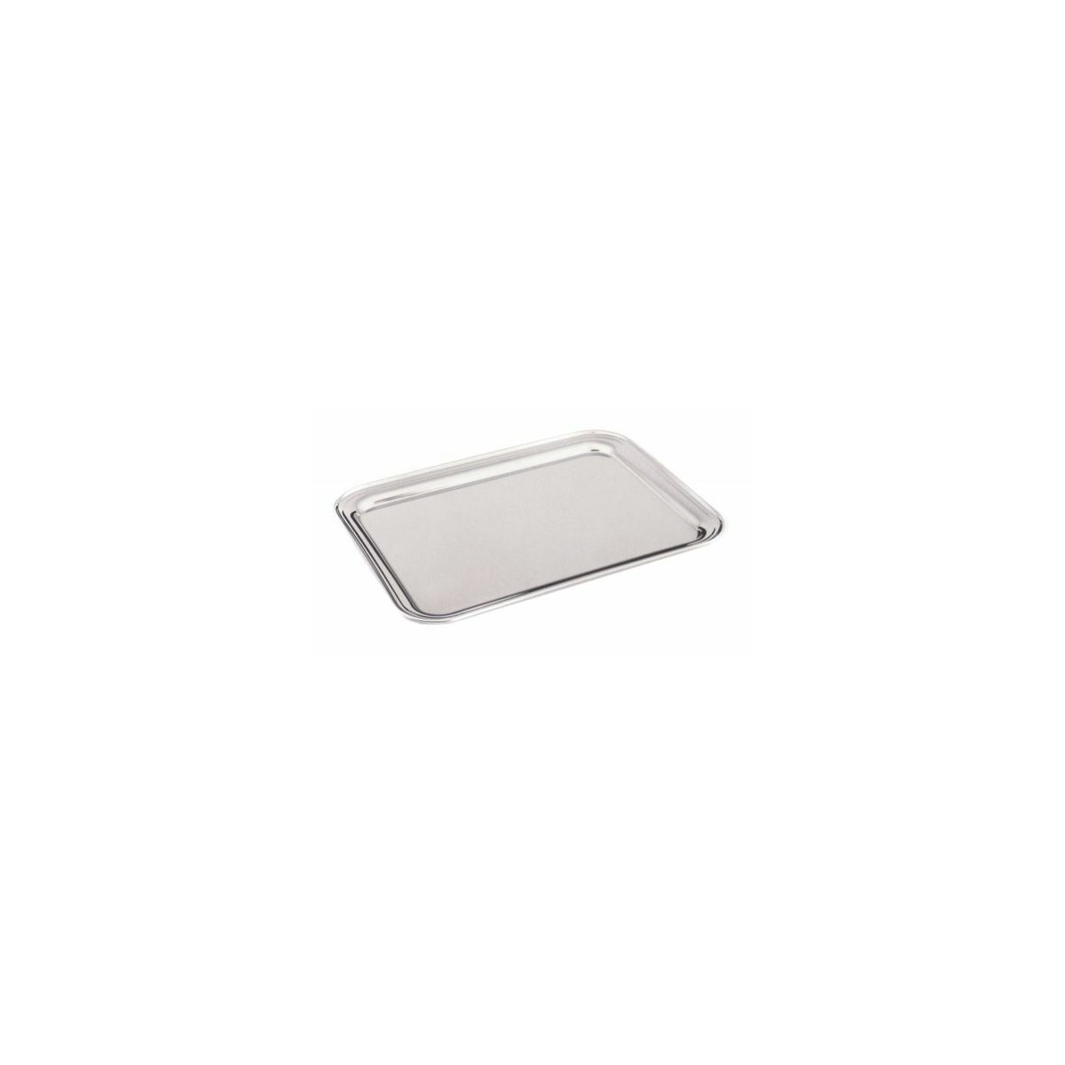 Plateau inox 40 x 31 cm