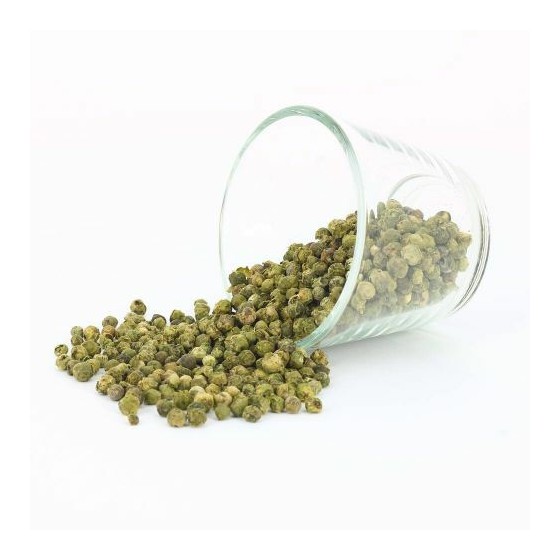 Poivre vert entier, sac de 1kg