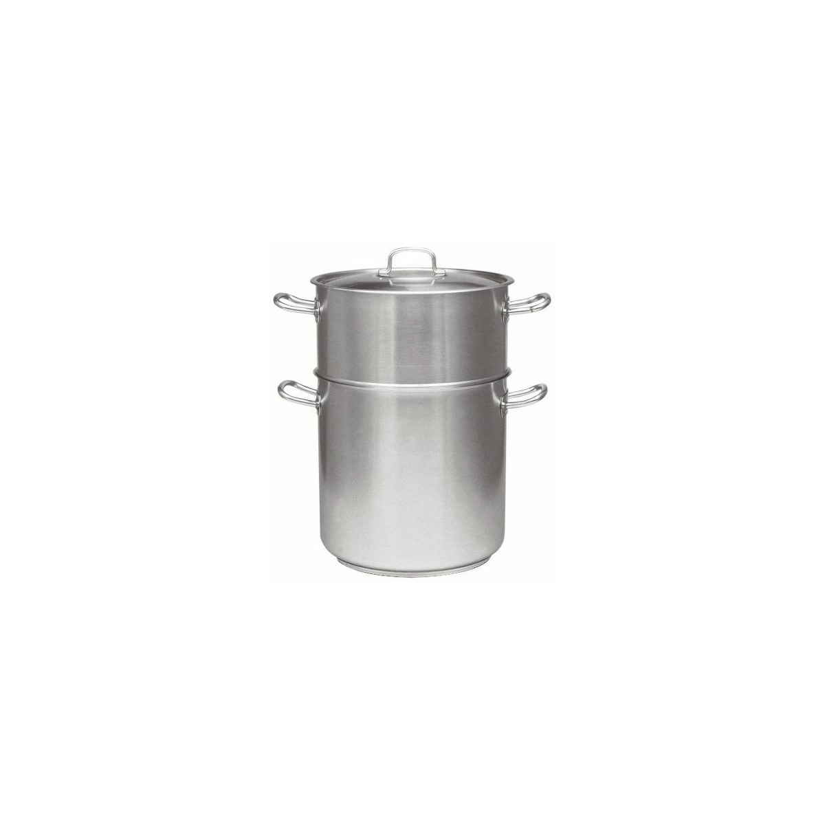 Couscoussier inox 18/10 professionnel 26,5 L - La Bovida