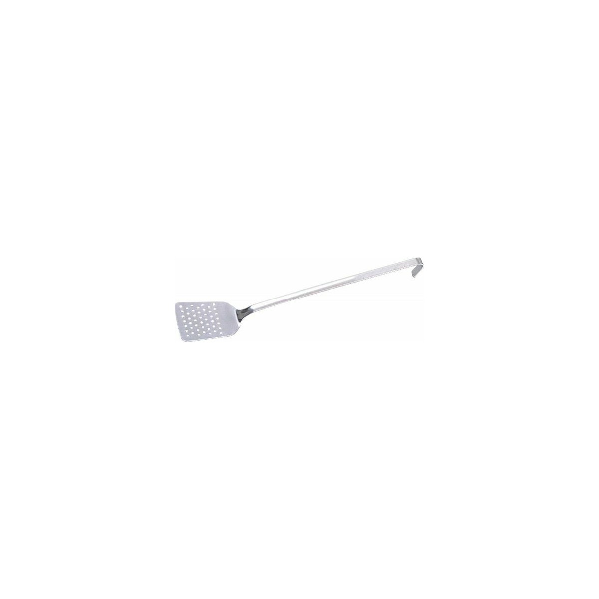 Spatule de cuisine inox perforée 39 x 12 cm