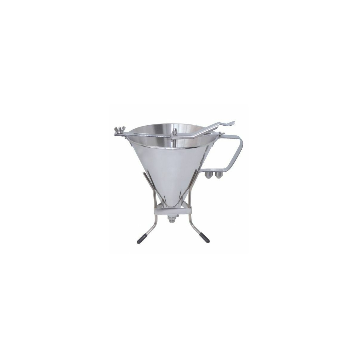 Support inox pour entonnoir automatique 1,9L