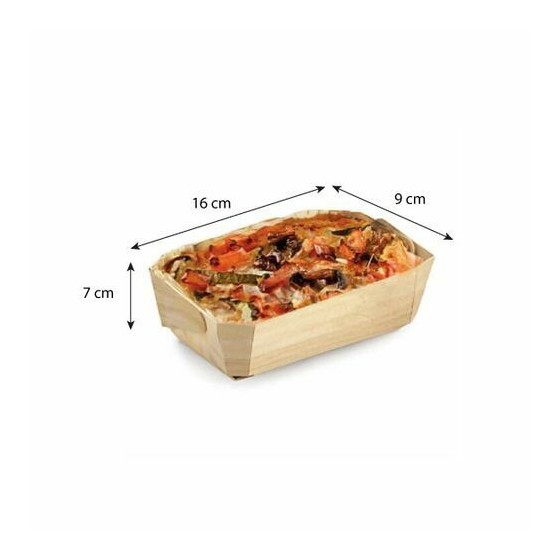 Boite moule gratin + boite carton format individuel / 60
