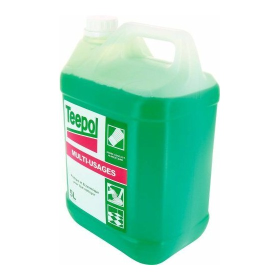 Teepol 5L nettoyant détergent multi usages - La Bovida