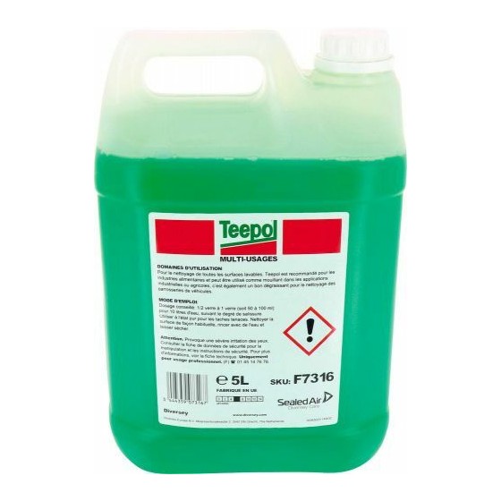 Teepol 5L nettoyant détergent multi usages - La Bovida