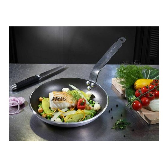 POELE RONDE CHOC RESTO INDUCTION Ø24CM