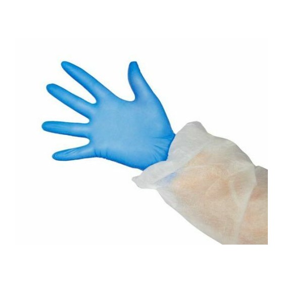 Gant nitrile bleu taille L /100
