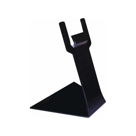 SUPPORT ETIQUETTE PLASTIQUE NOIR 8,5CM /10