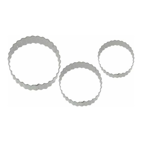 EMPORTE PIECE INOX ROND CANNELE /3