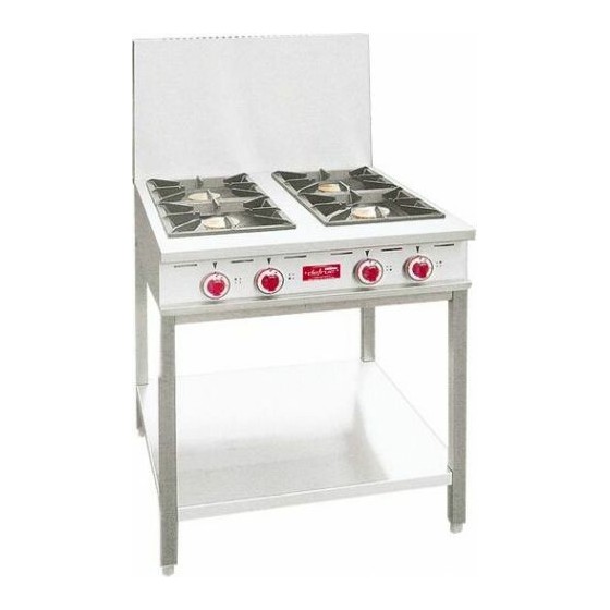 Réchaud gaz 4 feux professionnel - La Bovida