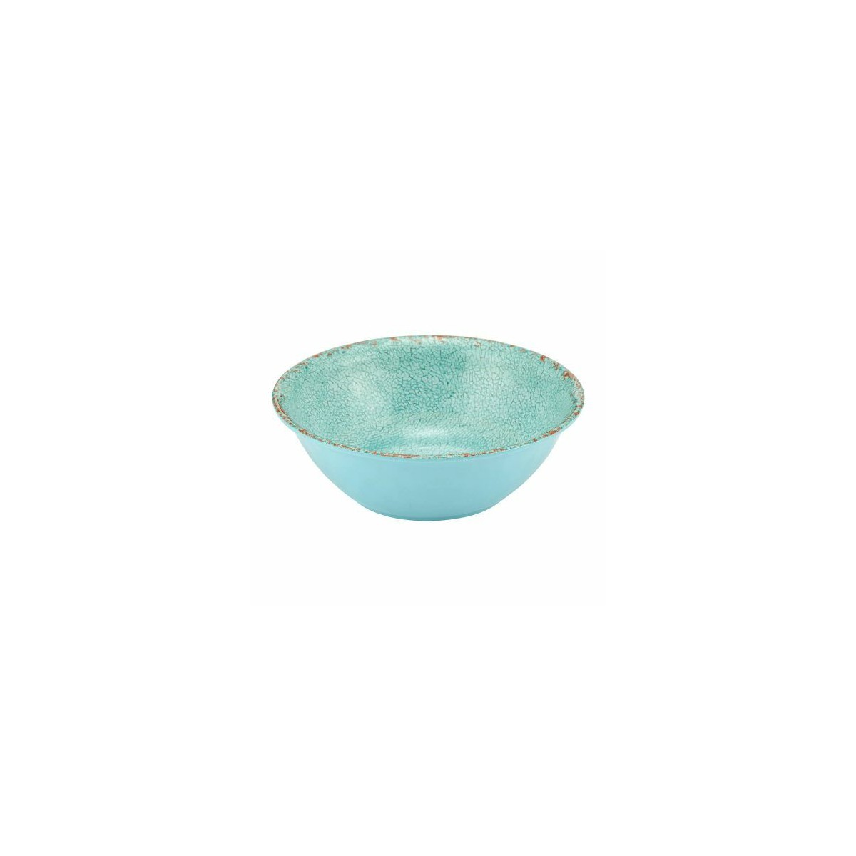 Saladier en mélamine Casablanca bleu Ø 21 x 7 cm - La Bovida