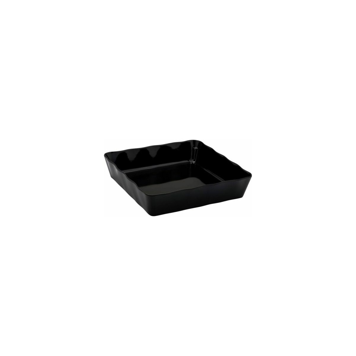 Bac Aalto mélamine noir 28 x 21 x 6 cm - La Bovida