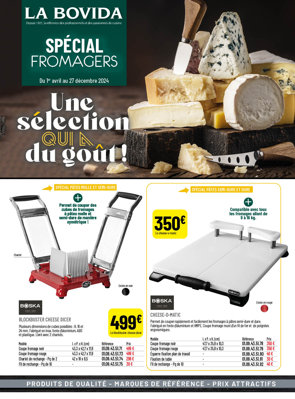 Les catalogues La Bovida - La Bovida